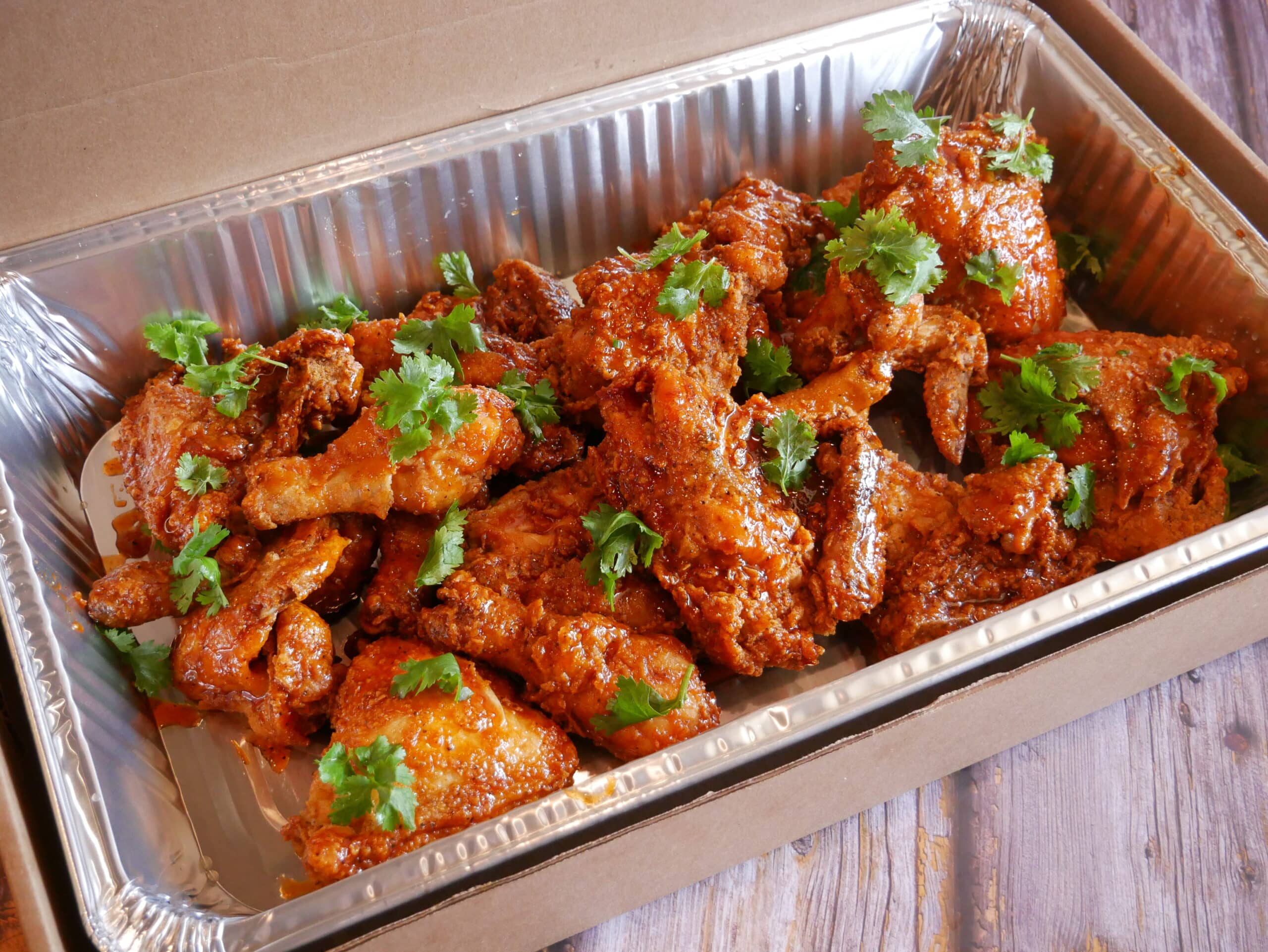 sweet & spicy fried chicken | Tupelo Honey Catering