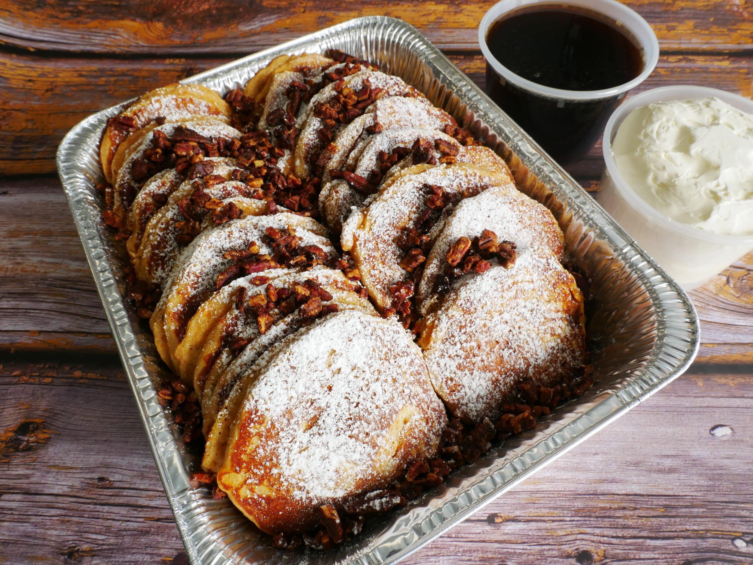 sweet potato pancakes | Tupelo Honey Catering